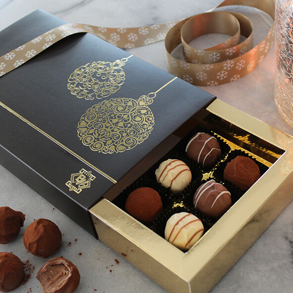 Corporate Christmas Chocolates for Clients and Staff - Baxter Murray