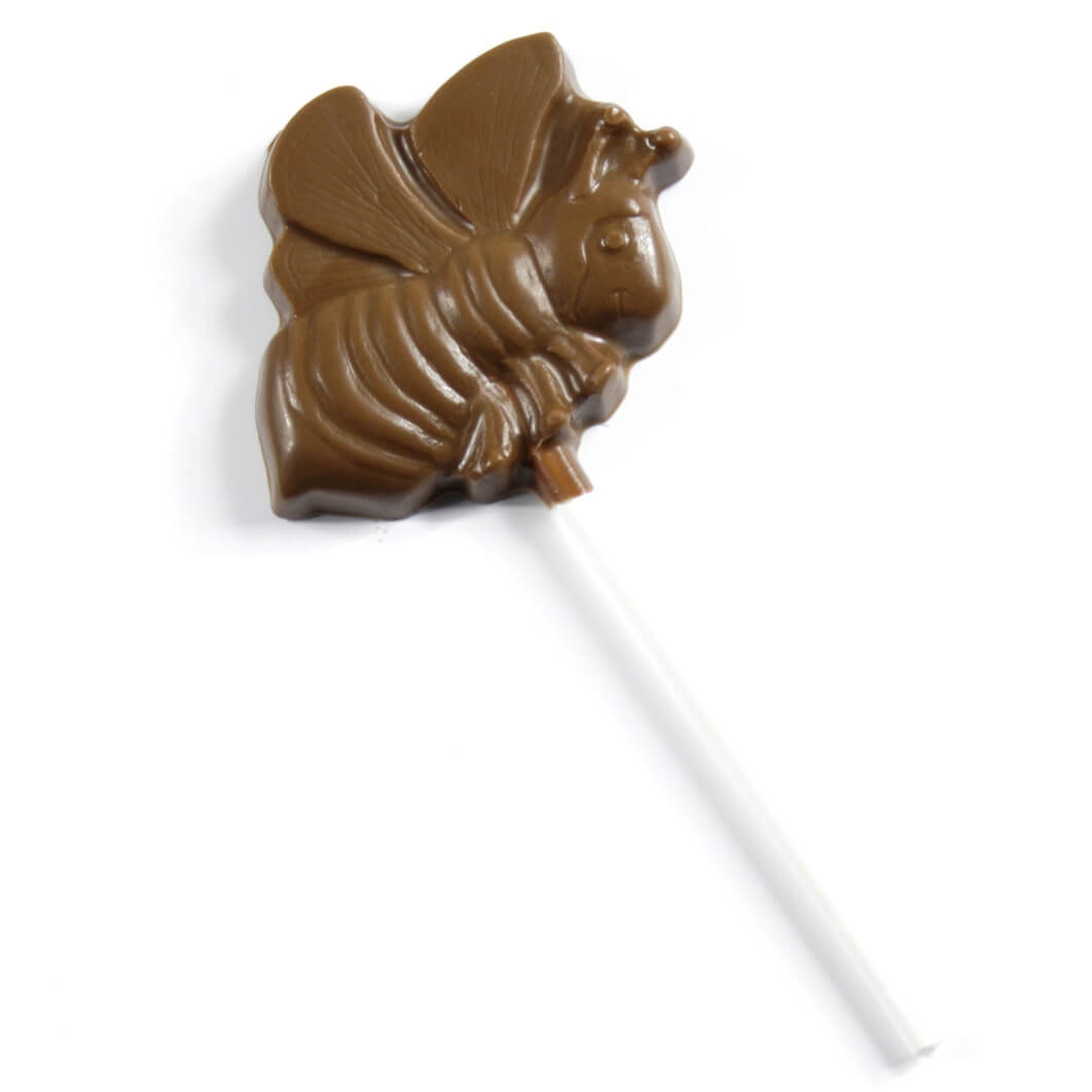 Chocolate Bee Lollipop | Your Logo Branded | Baxter Murray