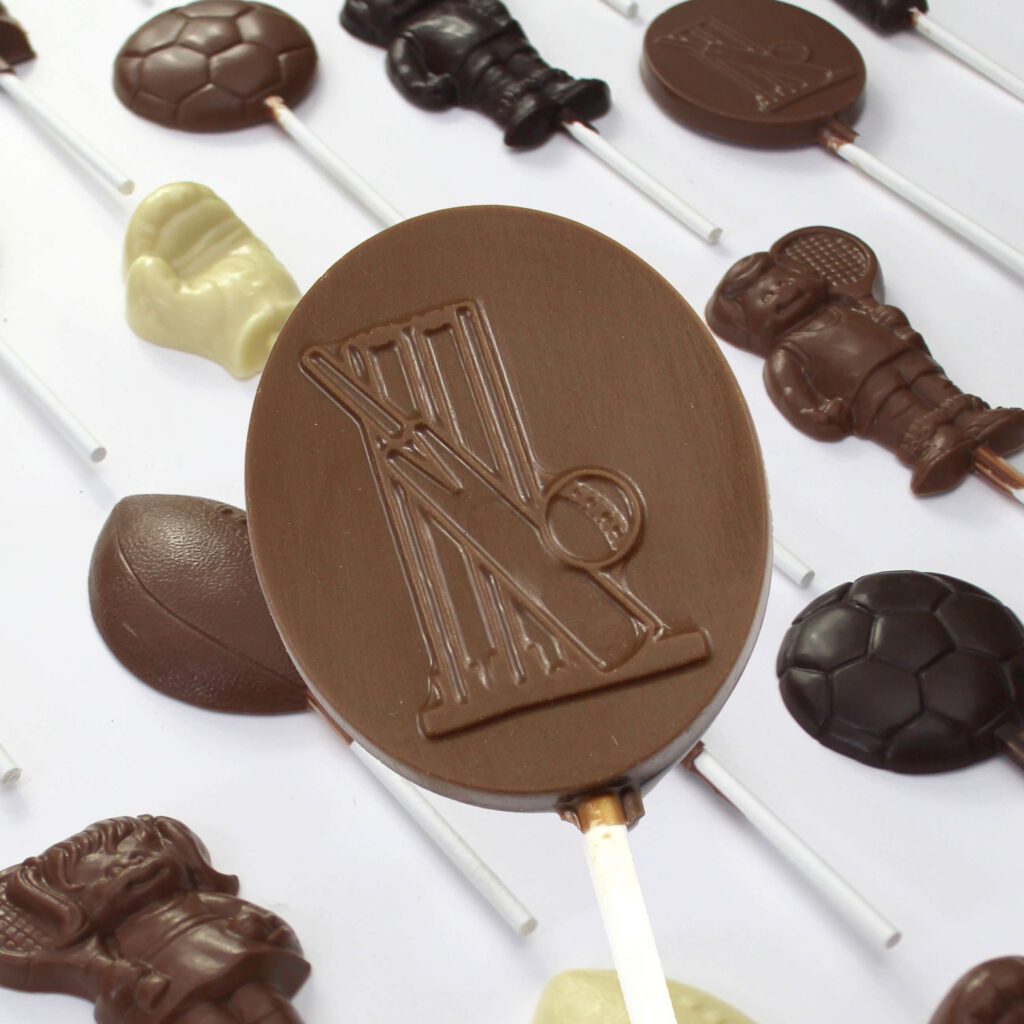Chocolate Cricket Stumps | Branded gift for Cricket Clubs