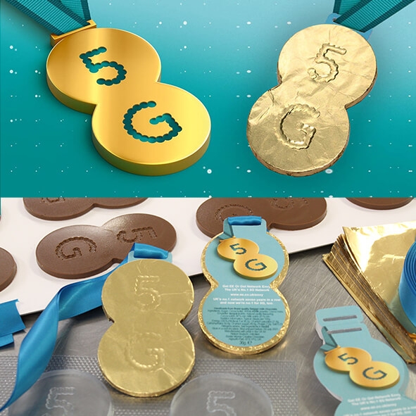 Corporate Chocolate Coins & Medals | Bespoke & Generic Styles