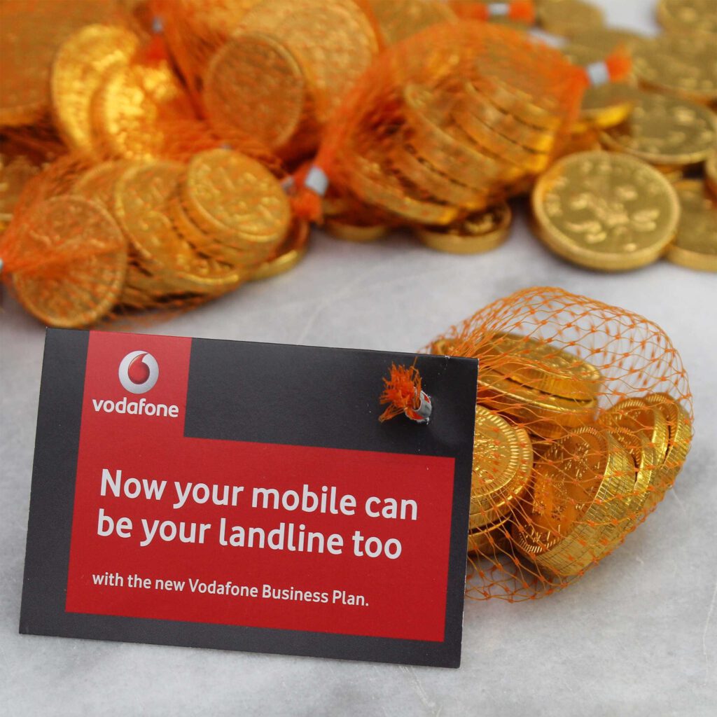Personalised Chocolate Coin Nets | Branded with Your Logo