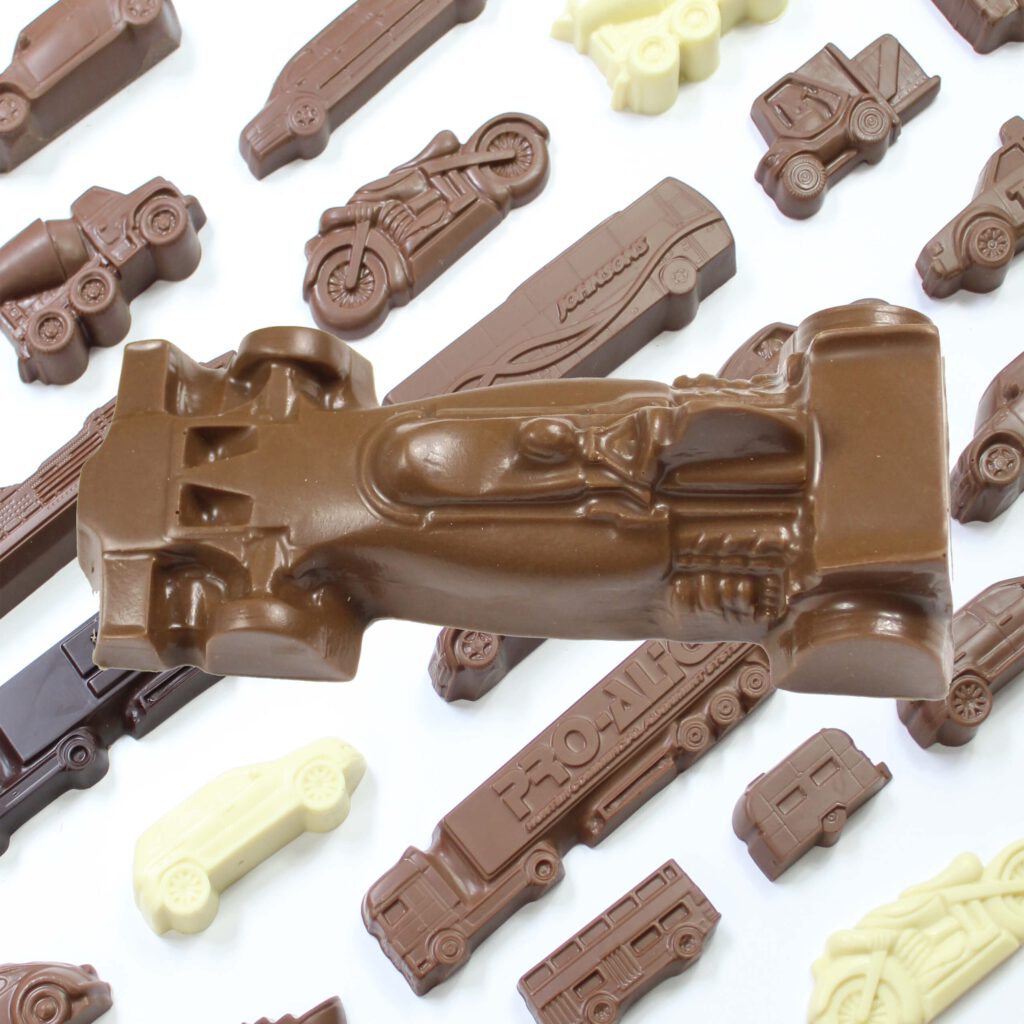 Promotional Chocolate F1 Car | Branded Colour Packaging