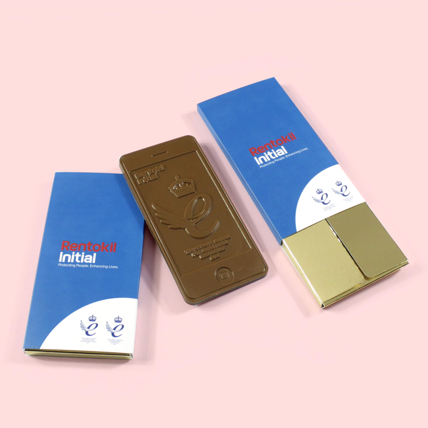 Bespoke Chocolate Bar - Sliding Box with a Branded Sleeve