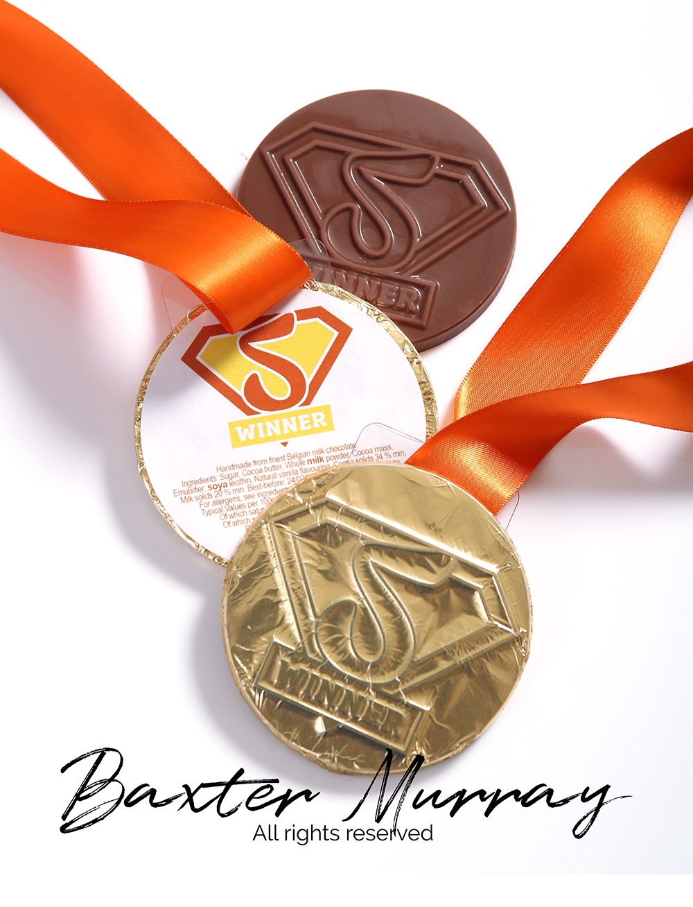 Logo Chocolate Medals | Employee Reward | Baxter Murray