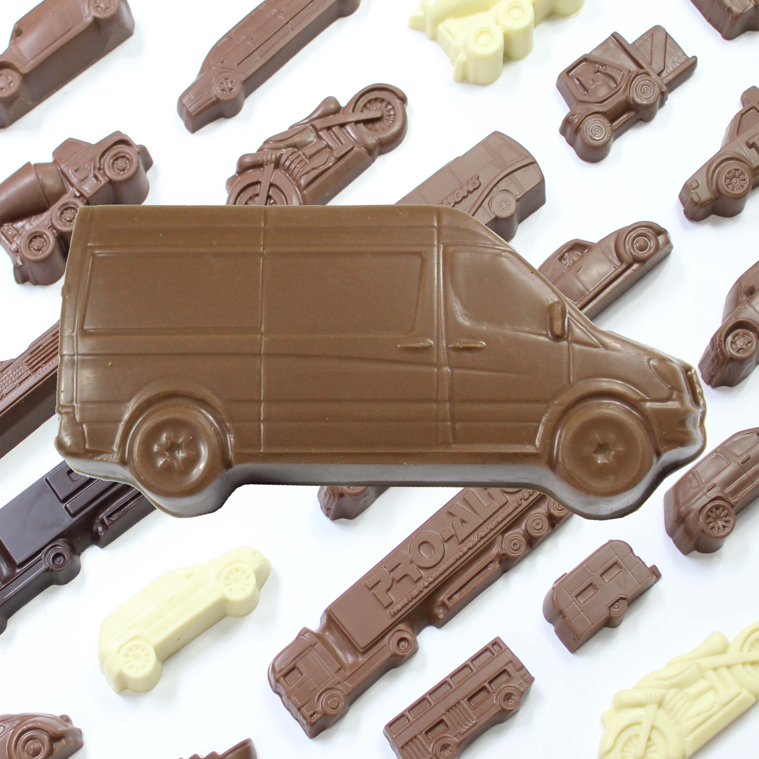 Promotional Chocolate Van | Your Logo Full Colour Packaging